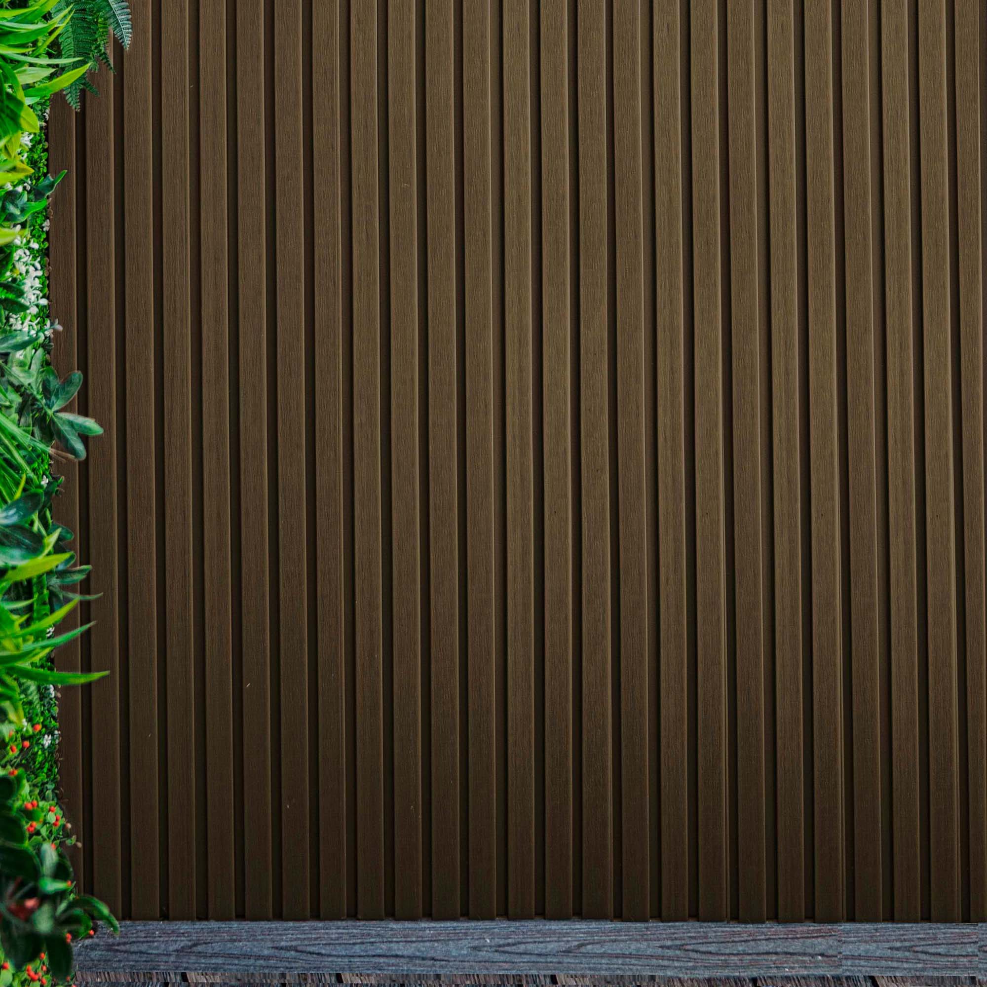 Wall Cladding - Co-extrusion Walnut - greendeco