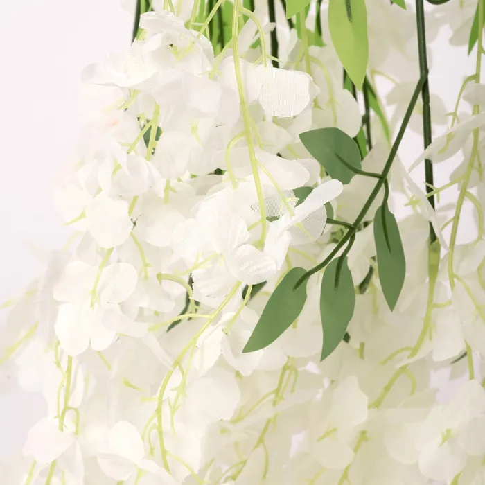 Enredadera Artificial Flores x10 – greendeco