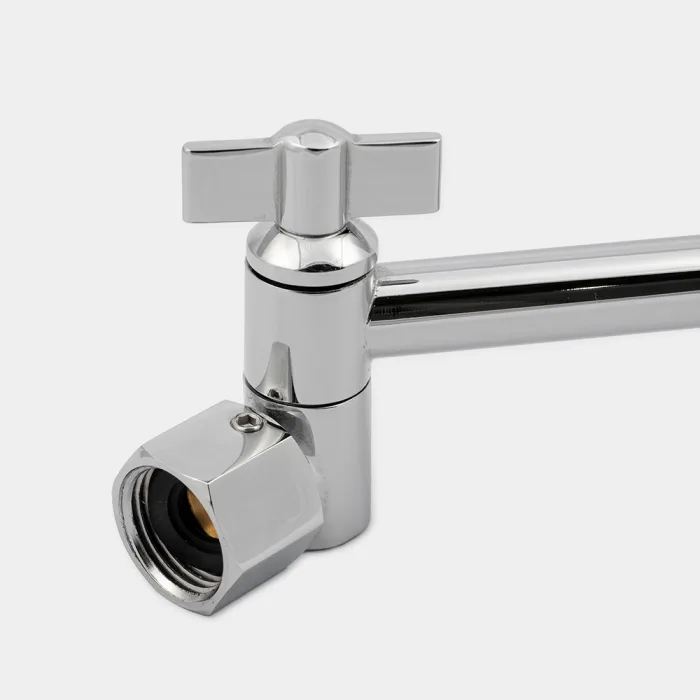 Brazo Extensor para Flor de Ducha Plateado – greendeco